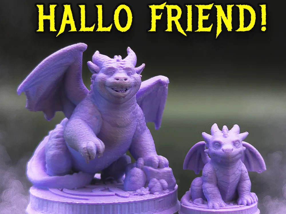 DOWNS AND DRAGONS - Dragons w. Down Syndrome by Nozzleborn Foundry MakerWorld: Download Free 3D ...