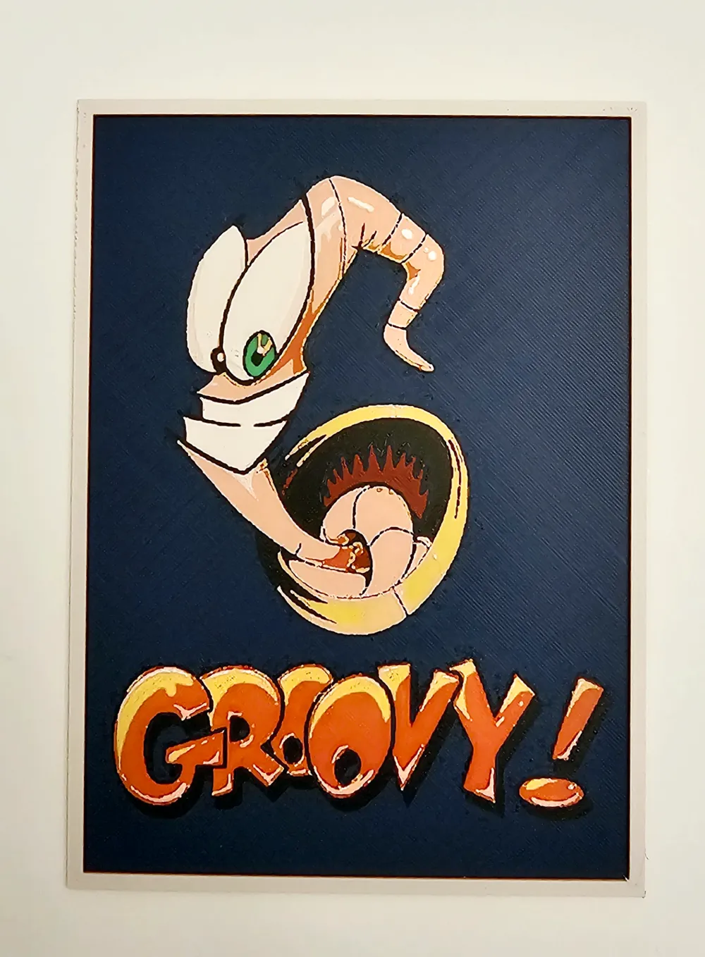 HueForge Earthworm Jim Fan Art by 220°c - MakerWorld