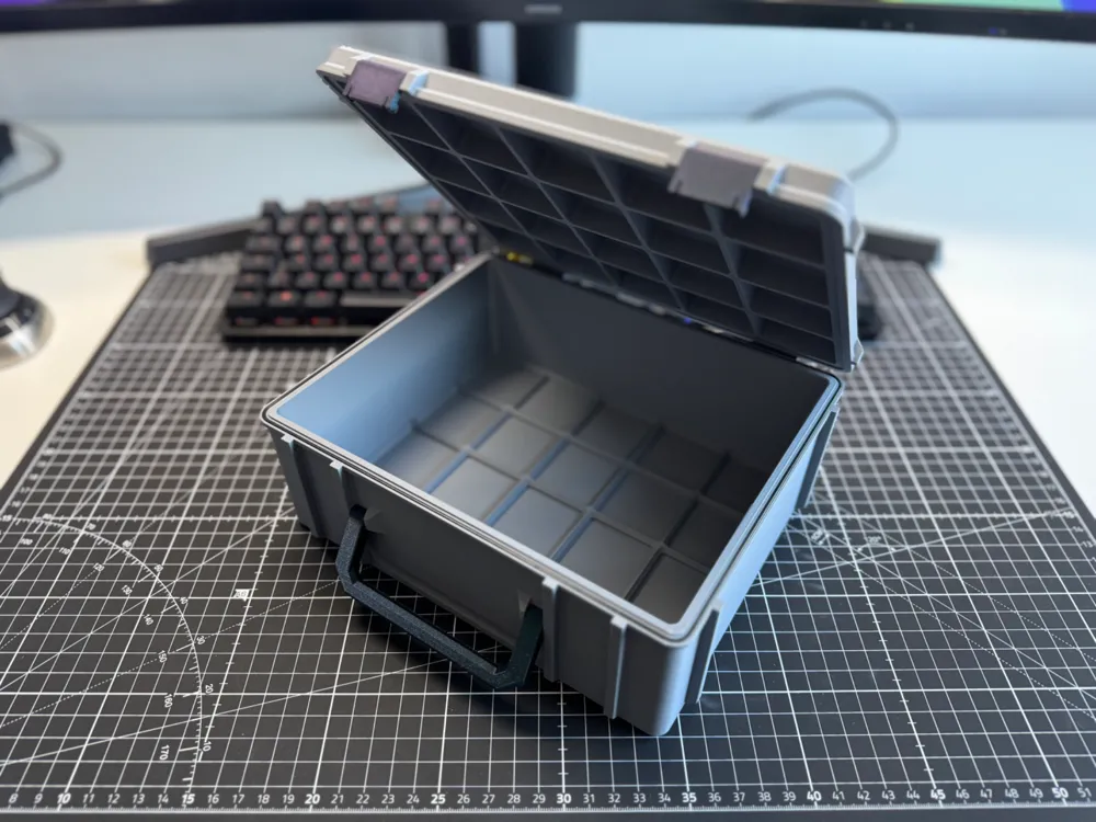 Case + Box | Gridfinity 5x4 by hfn - MakerWorld
