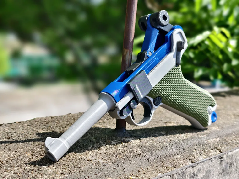 War II Classic Luger P08 Toy pistol（No launch） by 补补觉去 MakerWorld ...