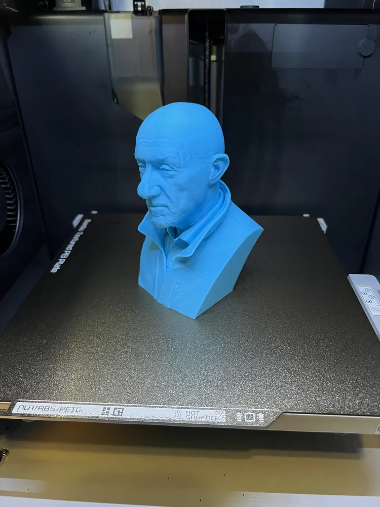 Mike Ehrmantraut bust by Predo MakerWorld: Download Free 3D Models