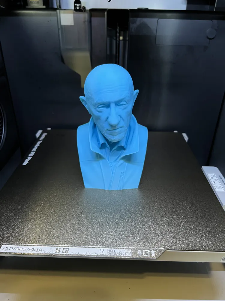 Mike Ehrmantraut bust by Predo MakerWorld: Download Free 3D Models