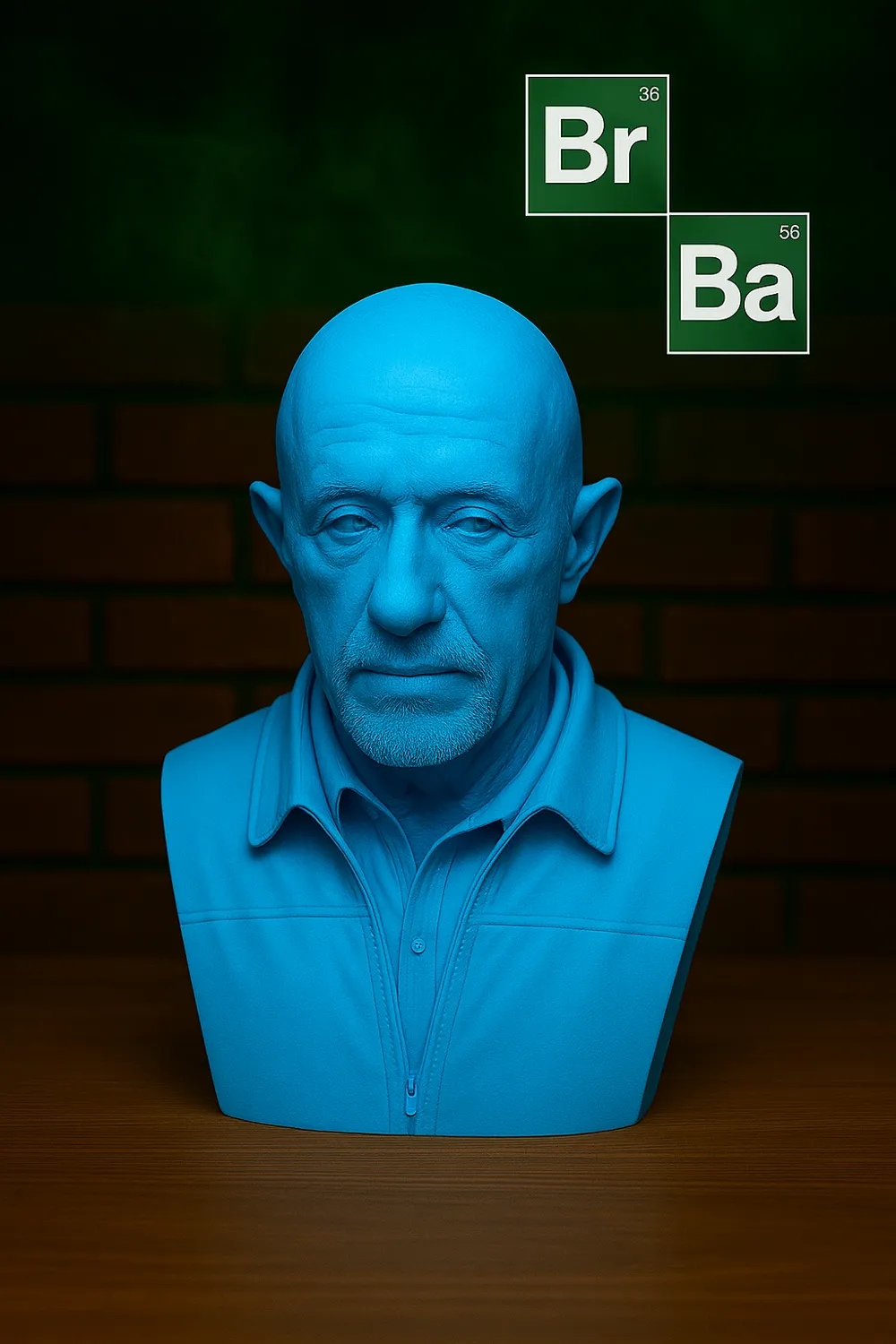 Mike Ehrmantraut bust by Predo MakerWorld: Download Free 3D Models
