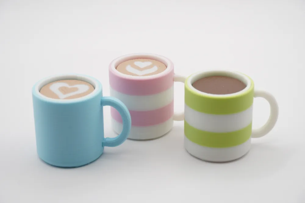 Caffe Latte Mug Fidget Clicker - Free 3D Print Model - MakerWorld
