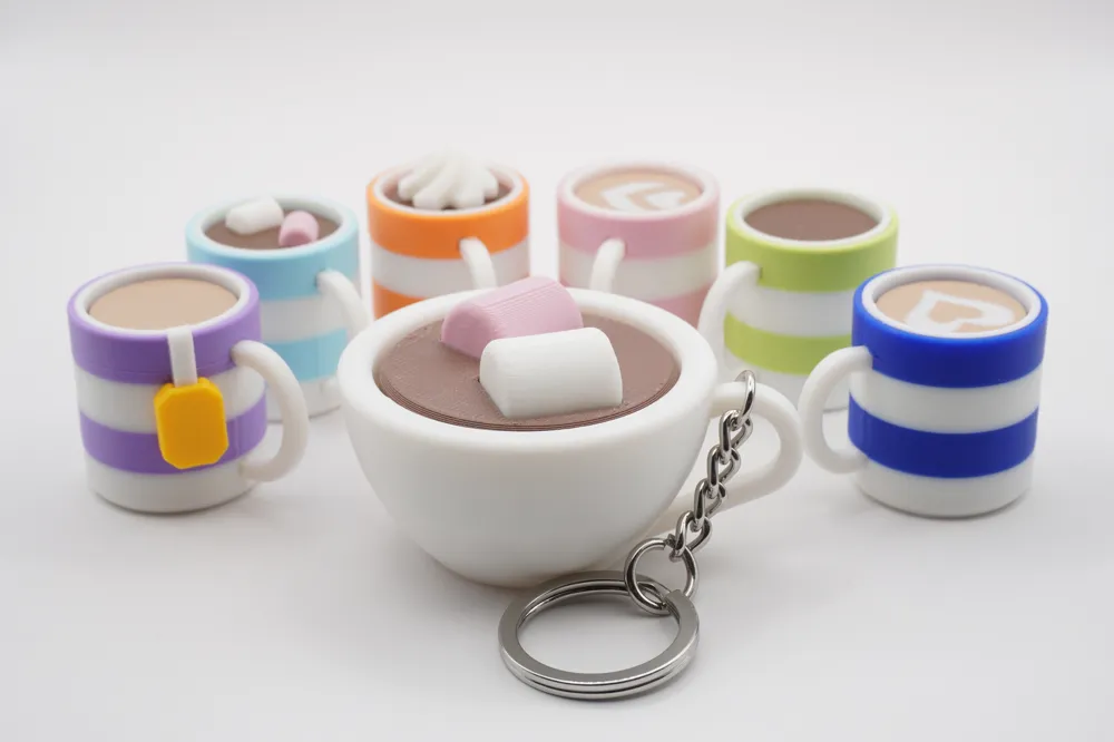 Caffe Latte Mug Fidget Clicker by jaayjeee MakerWorld: Download Free 3D ...