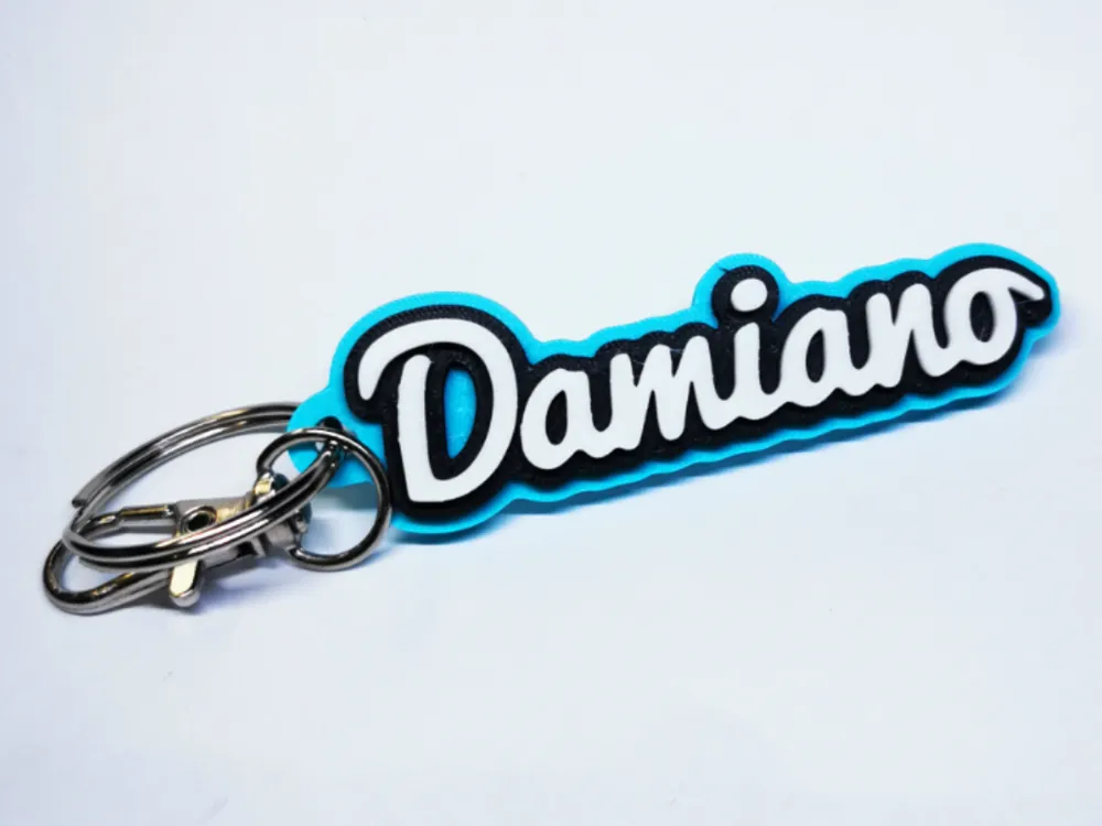 Damiano Keychain - Free 3D Print Model - MakerWorld