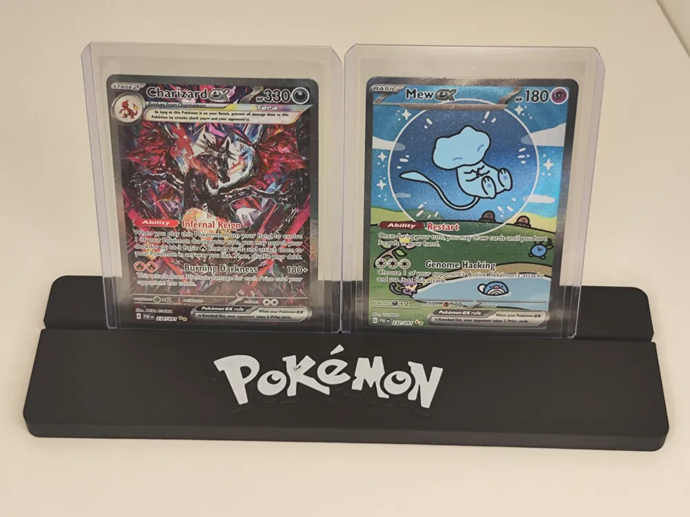 Pokemon TCG Collectible Card Stand by Crizzy MakerWorld: Download Free ...