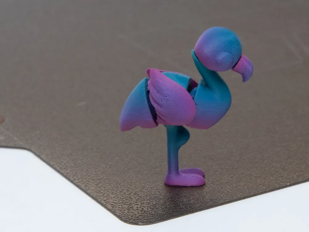 Flexi flamingos - Free 3D Print Model - MakerWorld