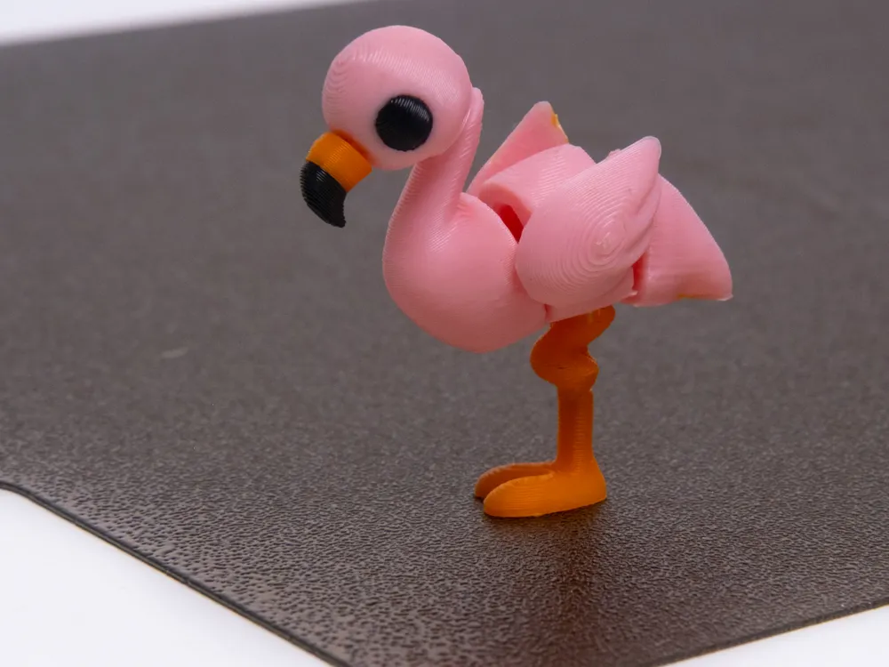 Flexi flamingos - Free 3D Print Model - MakerWorld