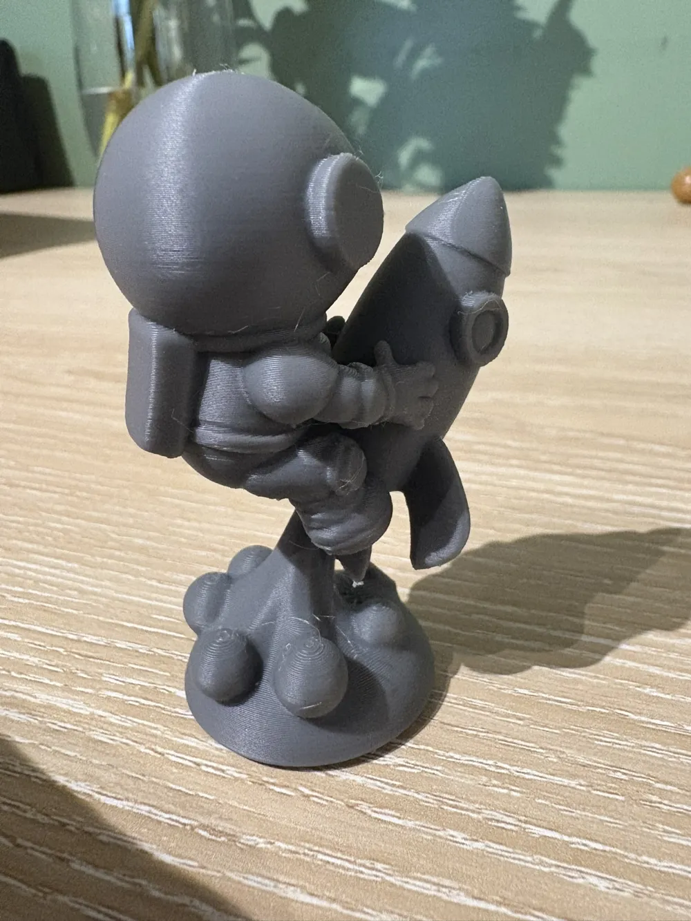 Spaceman Riding Rocket Model by Badboyturnz MakerWorld: Download Free ...