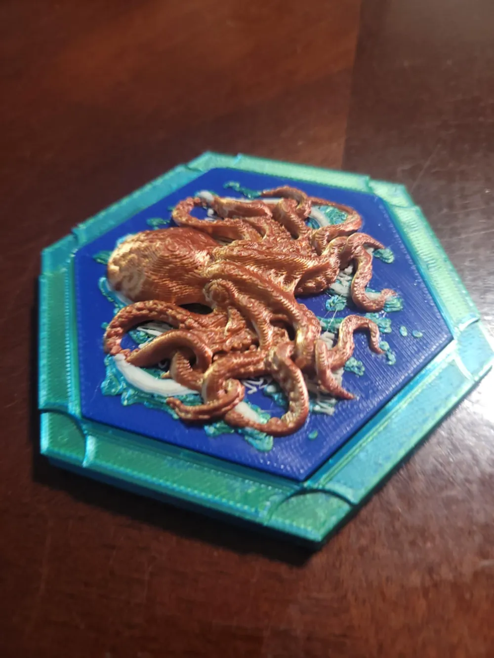 Catan Kraken Tile Remixed by Goblin Gear - MakerWorld