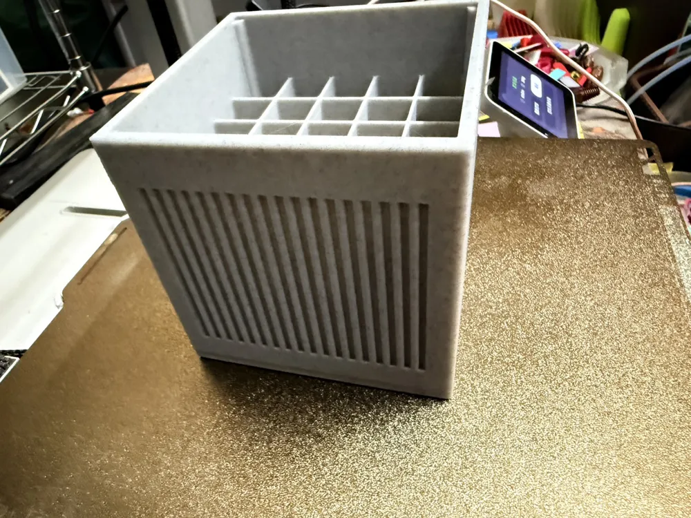 Compartmented storage bin - Free 3D Print Model - MakerWorld