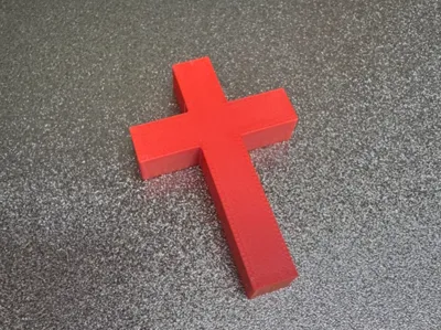 Simple Cross - Free 3D Print Model - MakerWorld