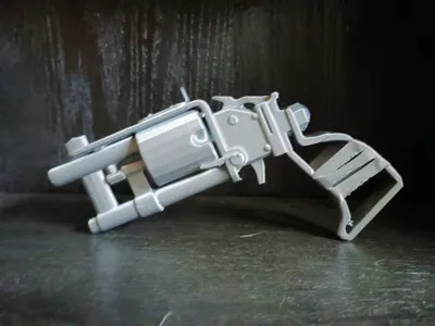 Pipe Revolver - Fallout by Q 3D Design MakerWorld: Download Free 3D Models