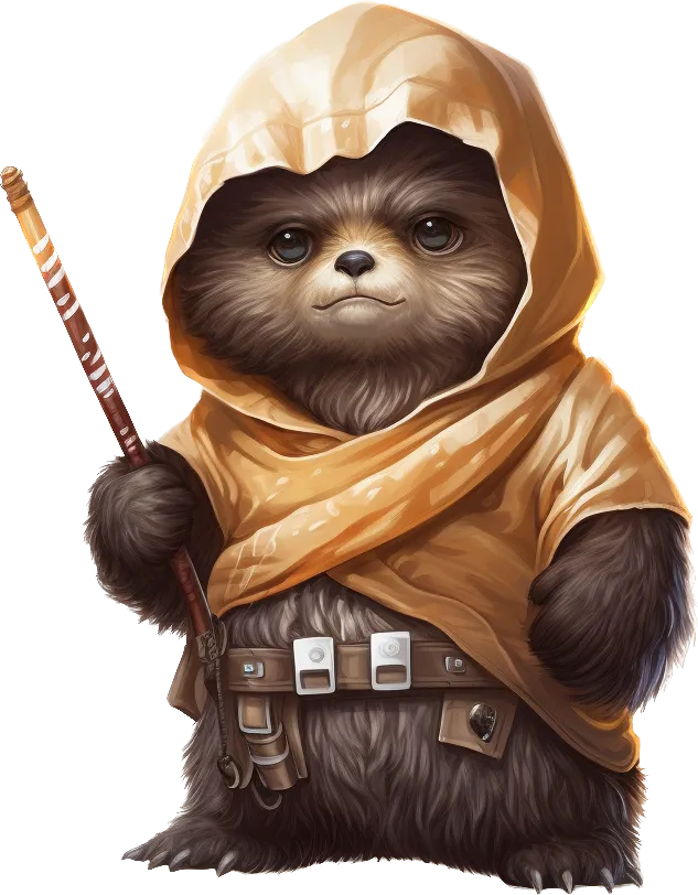 Star Wars (Inspired) "Space Teddy Bear" HueForge Ewok by Chris Pirillo ...