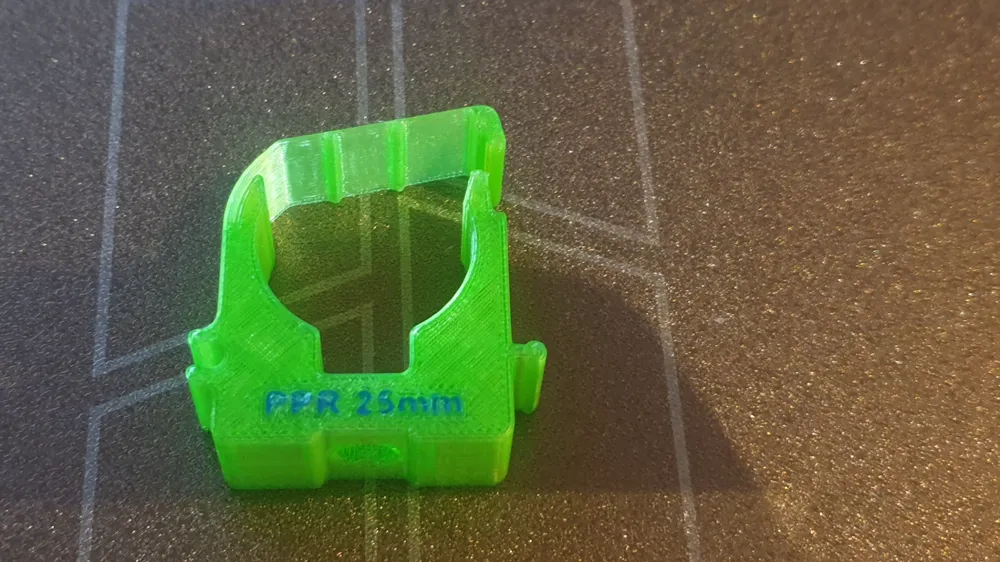 Clamp for PPR pipe 25mm by Lukáš Trojan MakerWorld: Download Free 3D Models