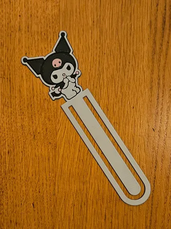 Kuromi bookmark by PantheraSyv MakerWorld: Download Free 3D Models