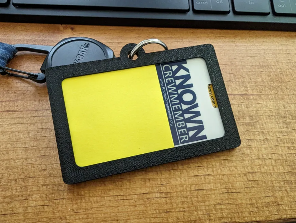 ID/Badge Holder (two cards) Remixed by Anonymoose - MakerWorld