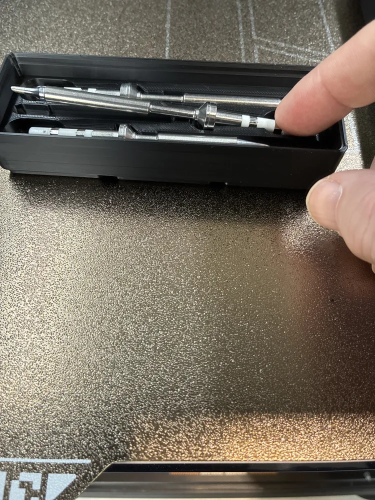 Gridfinity (pin) Box Pinecil /TS100 Tips - Free 3D Print Model - MakerWorld