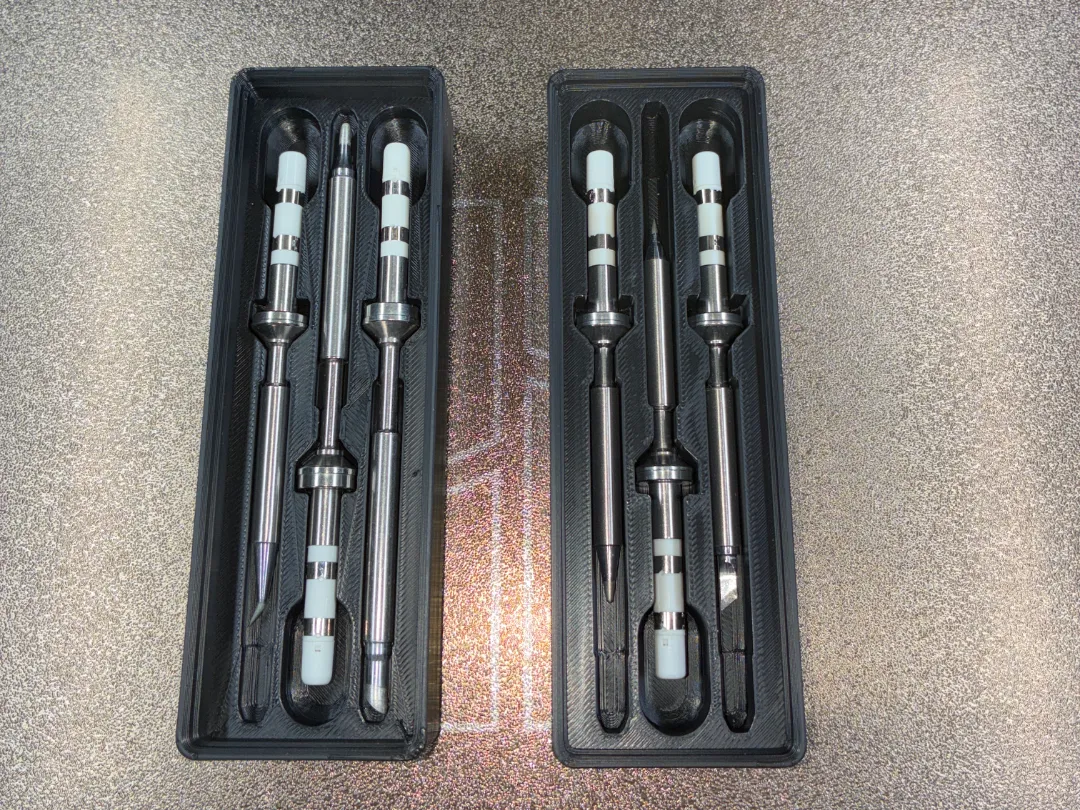 Gridfinity (pin) Box Pinecil /TS100 Tips - Free 3D Print Model - MakerWorld