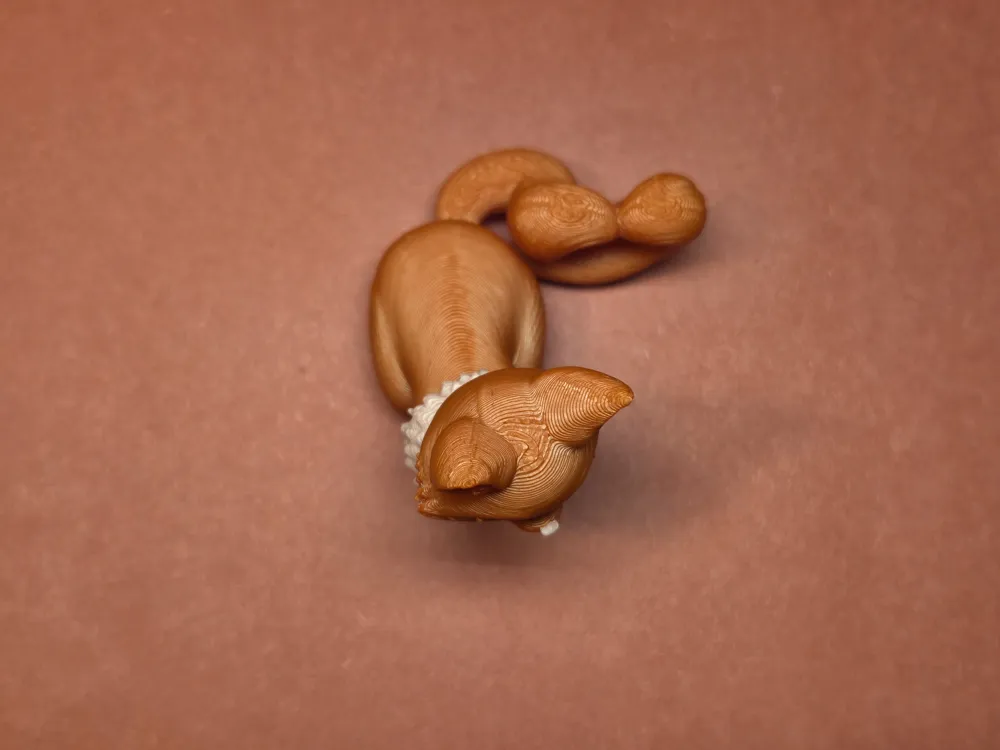 Heart Tail Fox - Free 3D Print Model - MakerWorld