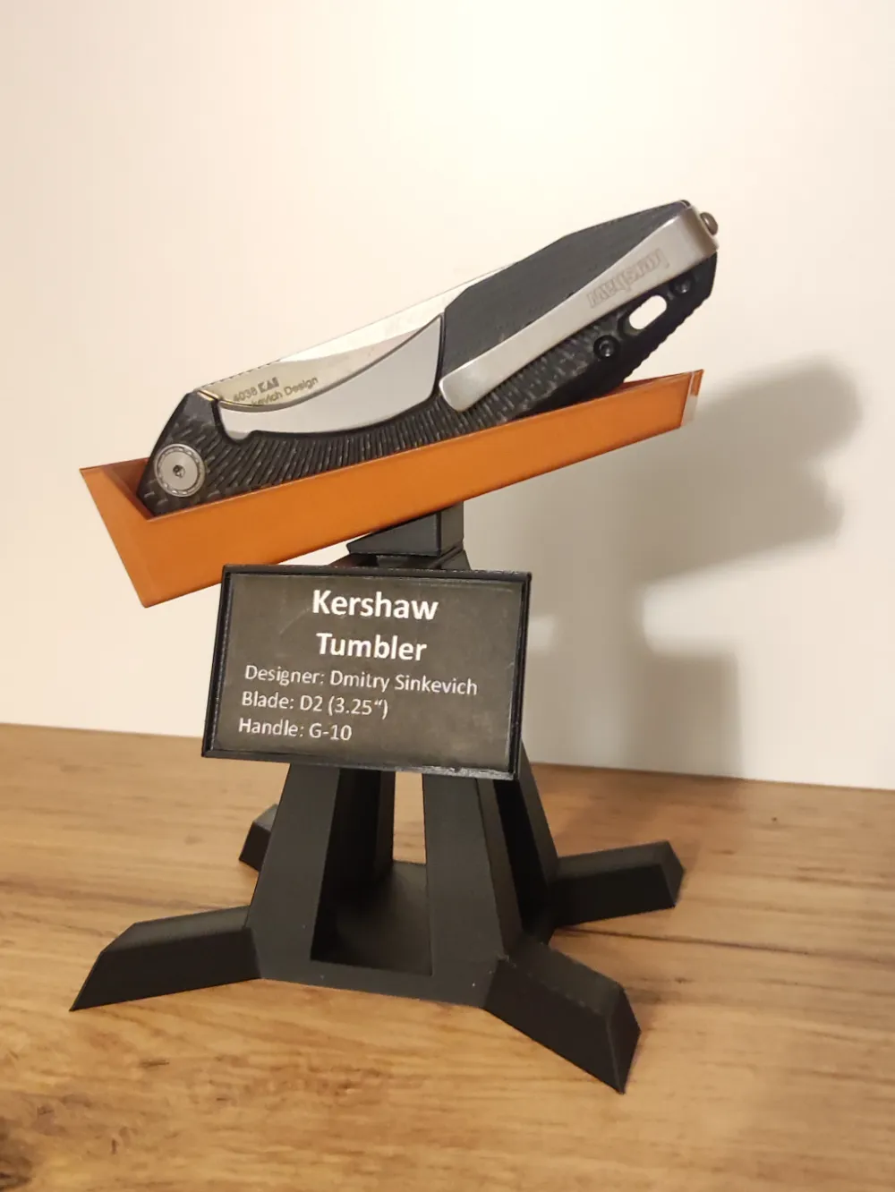 Knife stand display by Josef Vojtechovsky MakerWorld: Download Free 3D ...