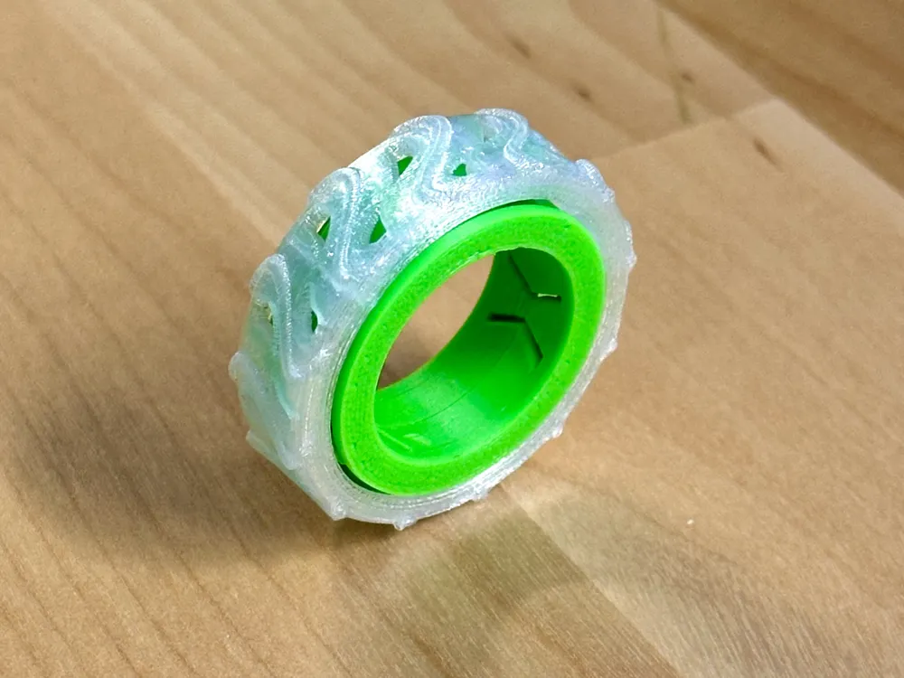 SNAP Fidget Ring Collection by bradpaiva MakerWorld: Download Free 3D ...