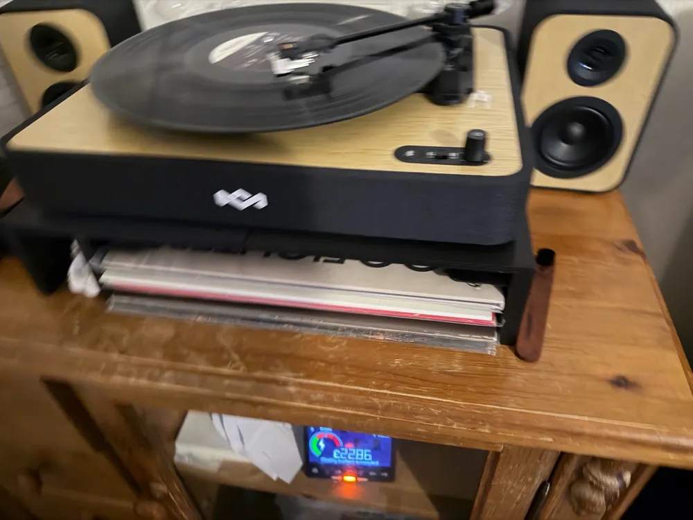 Modular Record Player Stand with Vinyl Storage - Free 3D Print Model ...