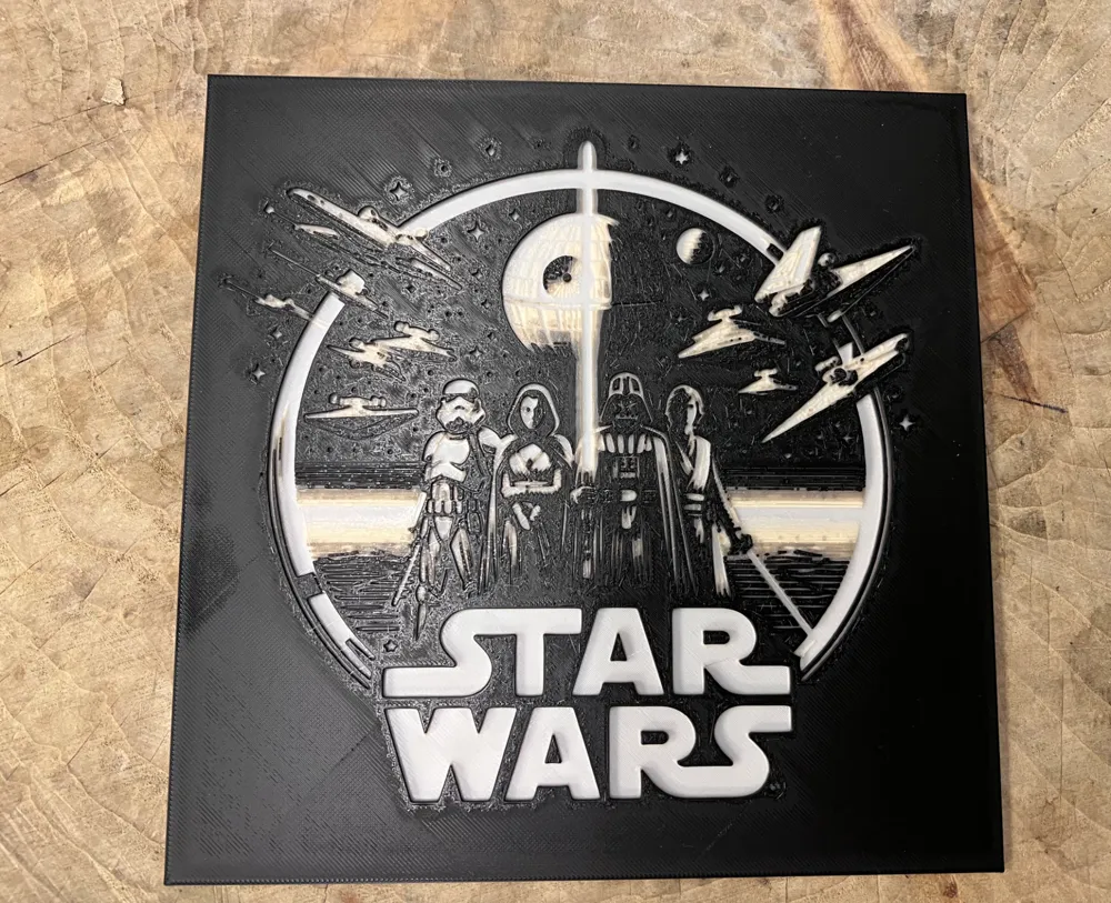 Starwars Hueforge Lightbox by Fastfrosch - MakerWorld