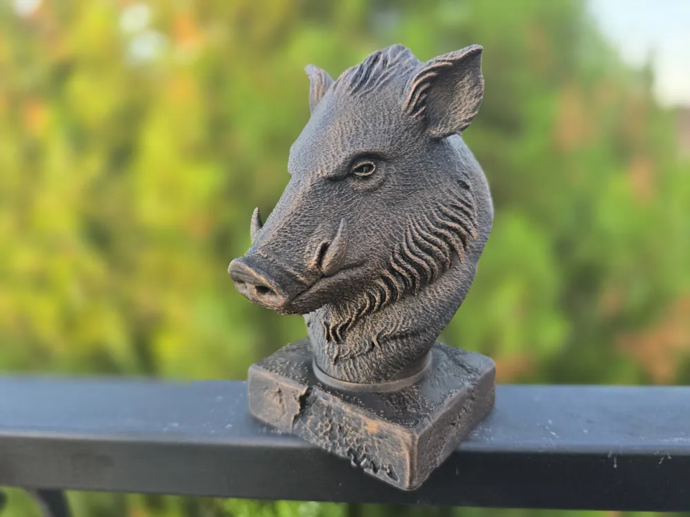 BOAR BUST by Messy_Panda MakerWorld: Download Free 3D Models