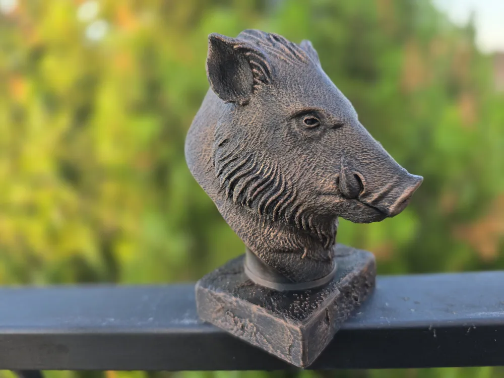 BOAR BUST by Messy_Panda MakerWorld: Download Free 3D Models