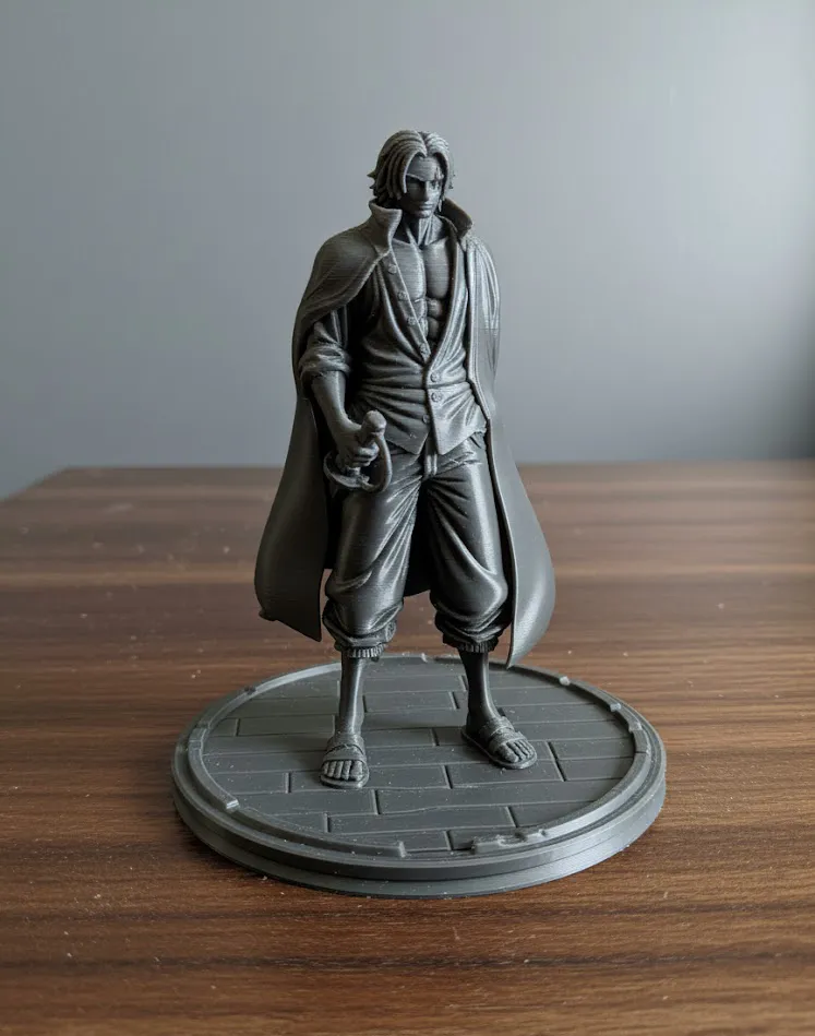 Shanks One Piece - Action Figur Fan Art - Free 3D Print Model - MakerWorld