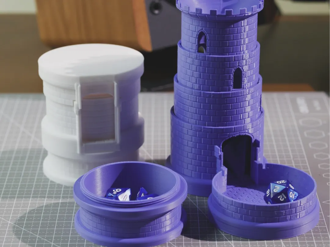 Torre de dados plegable portátil con almacenamiento - Modelo de ...