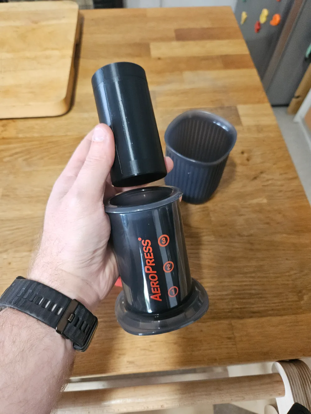 AeroPress Go Coffee Container - Free 3D Print Model - MakerWorld