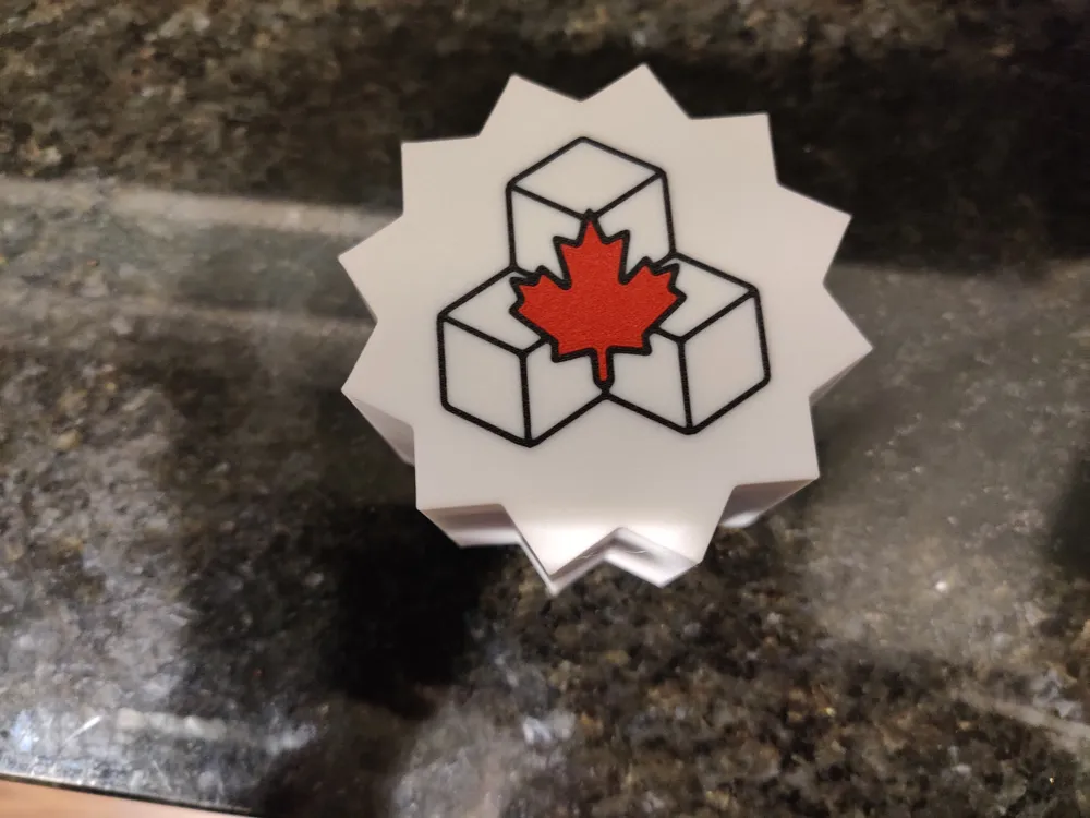 Square-1 Cover - Speedcubing Canada Logo by CubingStuff MakerWorld ...
