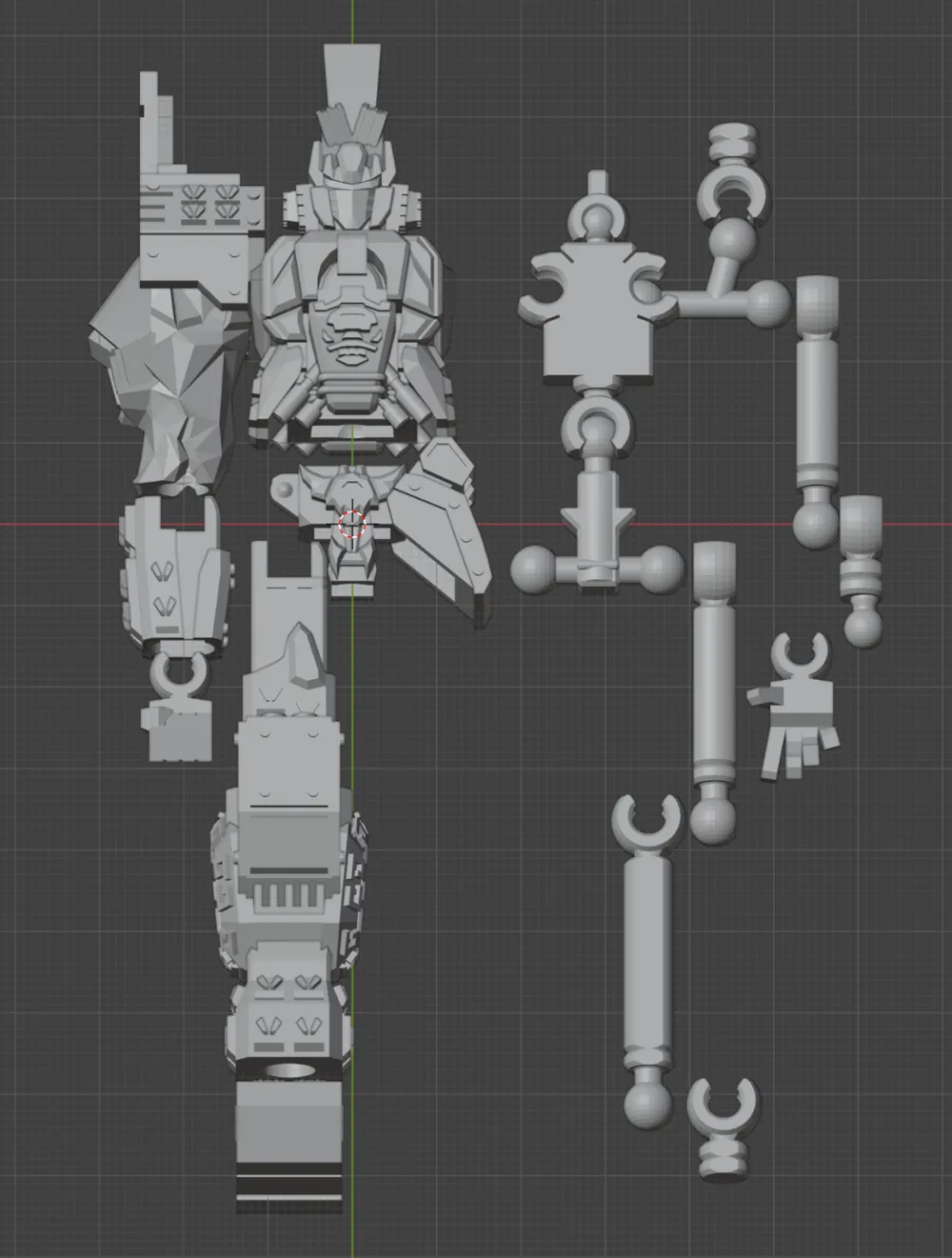 Mount Li - First Emperor's Terracotta Army Armor by 公羽机甲 MakerWorld ...