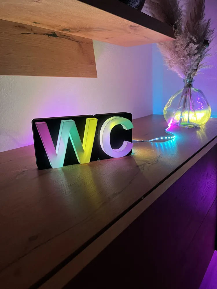 3D Letter "C" – Modular, LED-compatible & A–Z Series - Free 3D Print ...