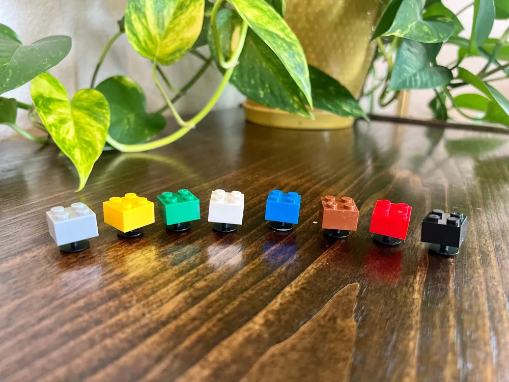 Brick Croc Charm (Legobrick / 2 parts) by ThemeParkBoy - MakerWorld