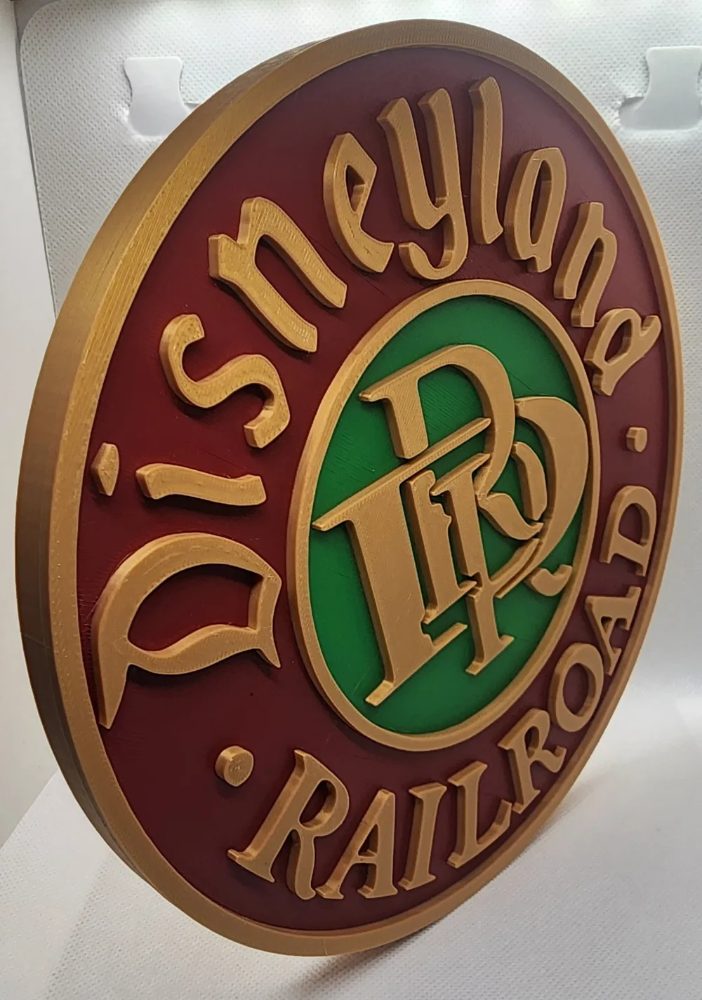 Disneyland Railroad Sign - Free 3D Print Model - MakerWorld