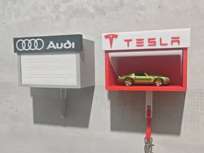 Billboards for garage key holders by 小厮工作室 MakerWorld: Download Free 3D ...