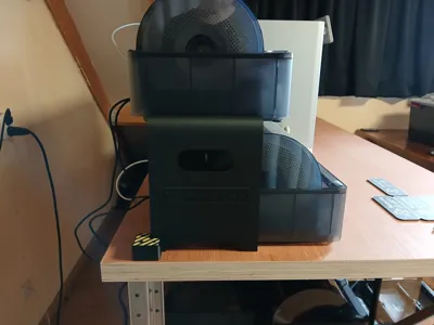 AMS 1 / 2 Pro Dual Rack Stack - Fully 3D Printed by PrivateMiku ...