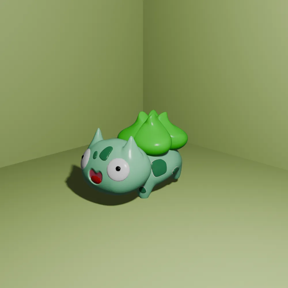 Derp Bulbasaur by Balzo98 - MakerWorld