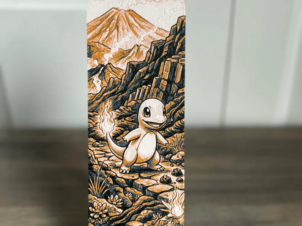 Charmander Ember Path – 3D Hueforge Pokémon Art - Free 3D Print Model ...