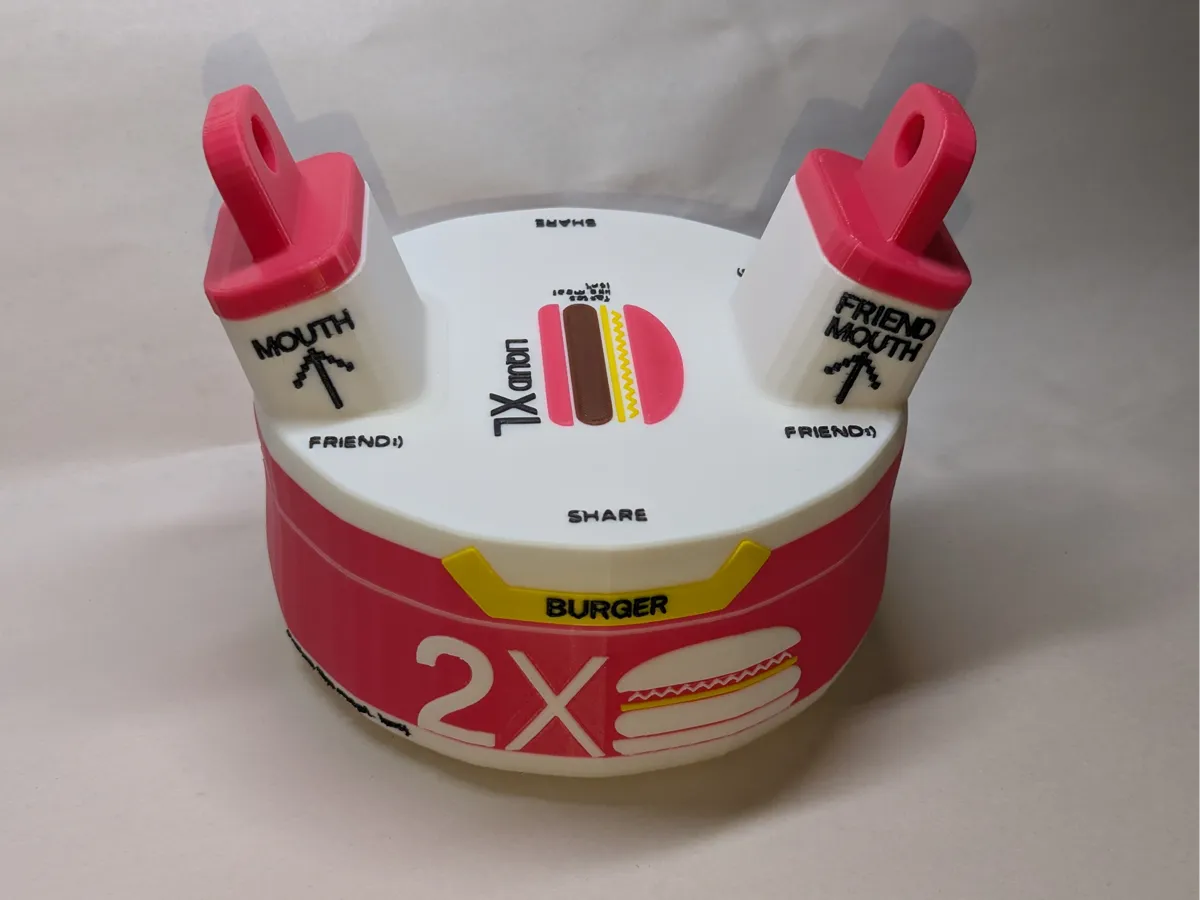 Drinkable Cheeseburger - Marathon - Free 3D Print Model - MakerWorld