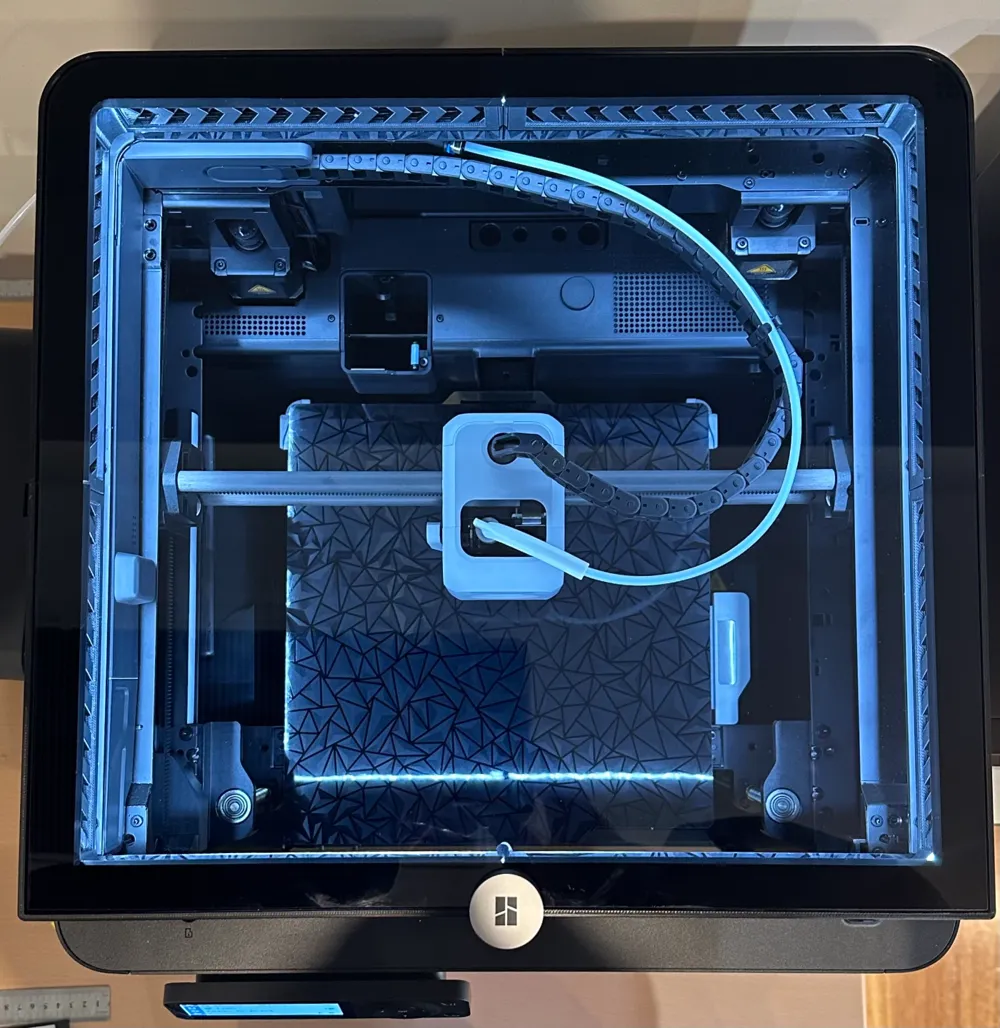 Bambu P1 and X1 Sliding Vents Glass Top LED Enclosure / Riser - Free 3D ...