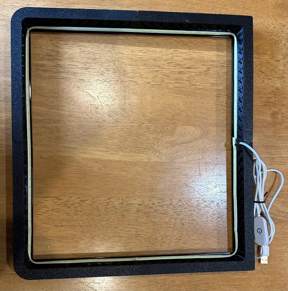 Bambu P1 and X1 Sliding Vents Glass Top LED Enclosure / Riser - Free 3D ...