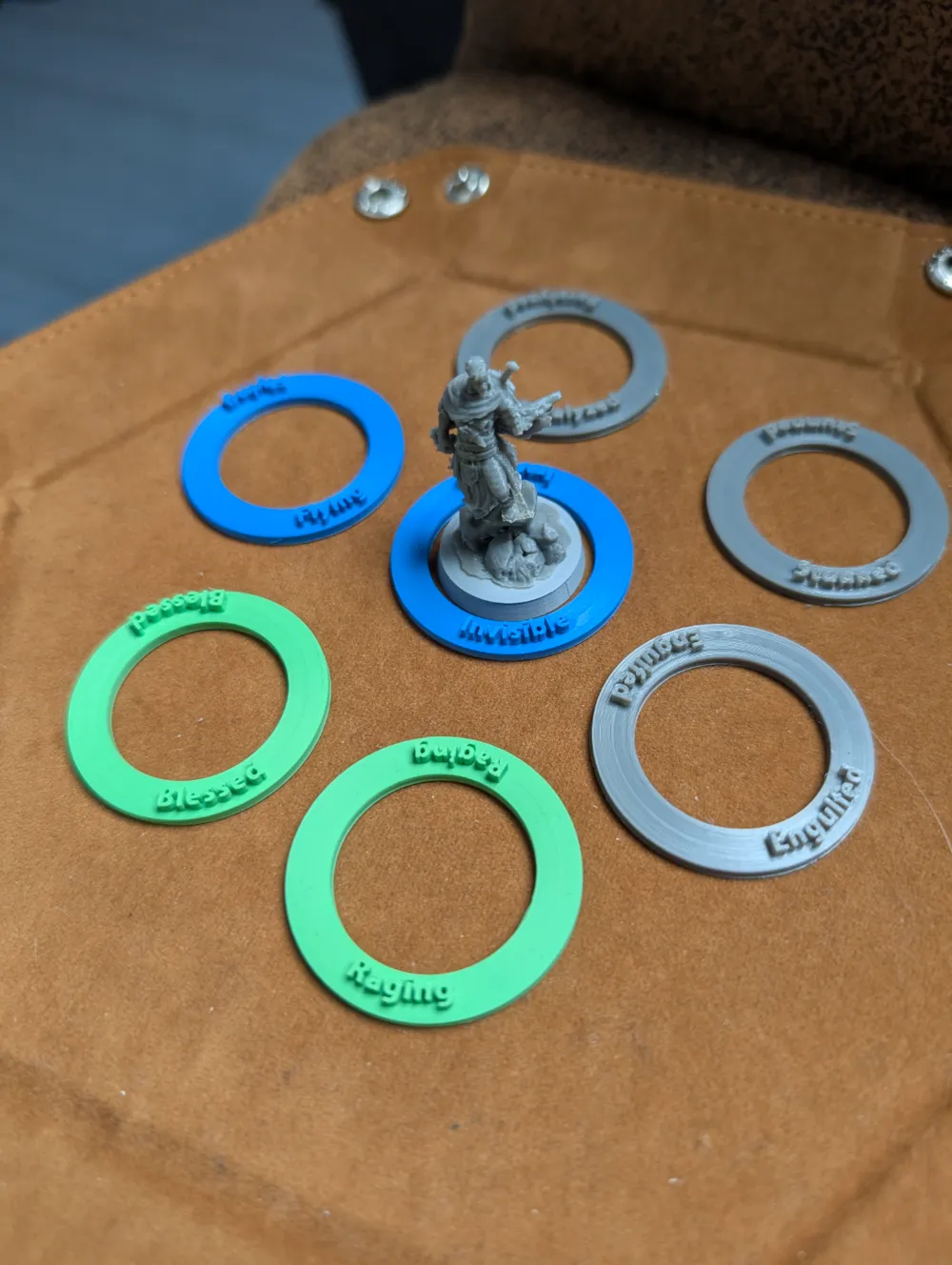 DnD Dungeons and Dragons Condition Rings by Jonas Becker - MakerWorld