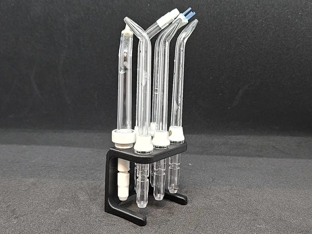 Waterpik Water Flosser Tip Holder / Nozzle Stand - Free 3D Print Model ...