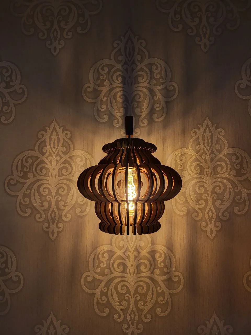 Vintage figure wall lamp by D.Lab crafts - MakerWorld