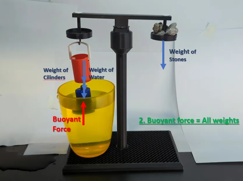 Archimedes' Principle Demonstration by Ramy37 MakerWorld: Download Free ...